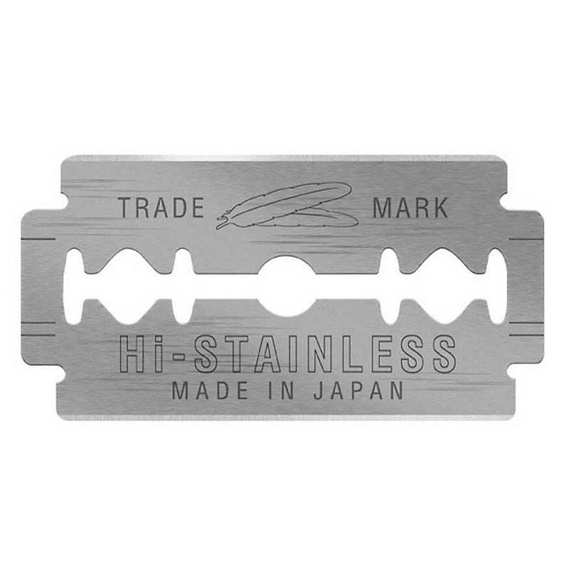 Feather Hi- Stainless Double Edge Blades (100) – Barber House
