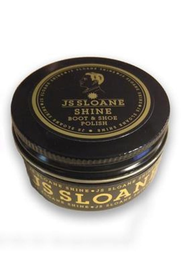 JS Sloane Black Shoe Shine 45G – Barber House